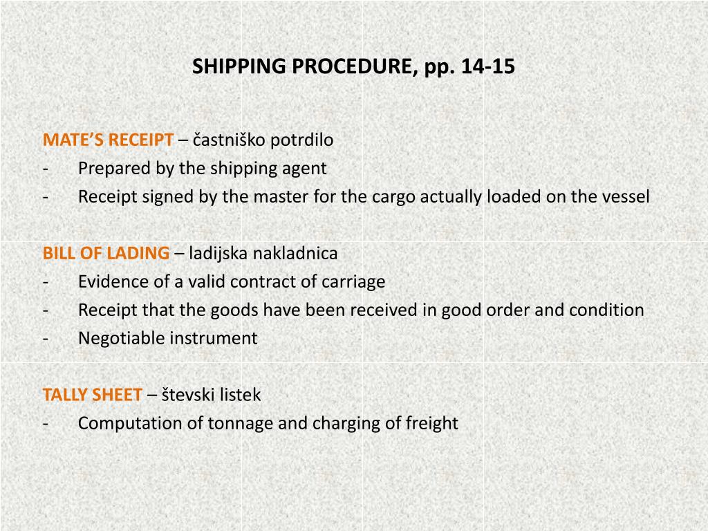 PPT - SHIP’S BUSINESS AND LAW PowerPoint Presentation, free download ...