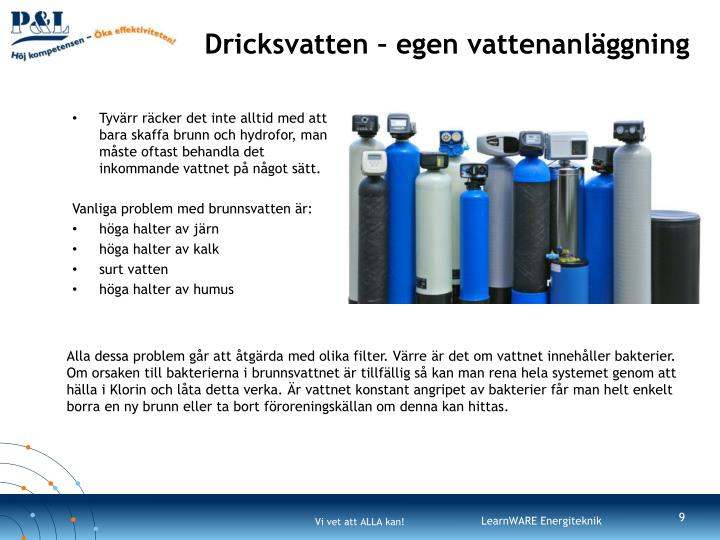 PPT - Vatten - fakta PowerPoint Presentation - ID:2041352