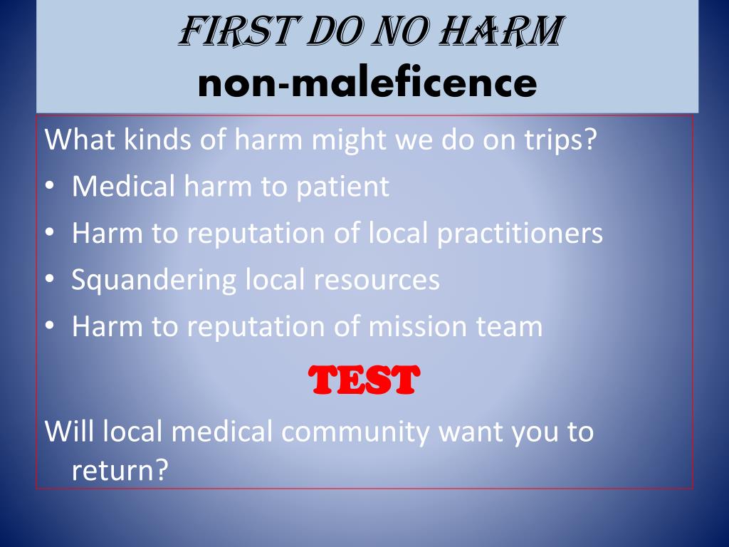 PPT - Professionalism, Medical Ethics, and Medical Mission Trips ...