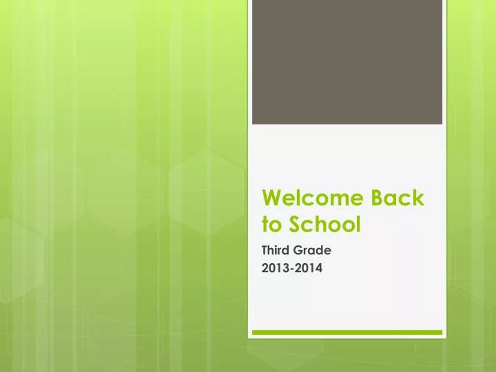 PPT - Welcome Back to School PowerPoint Presentation, free download ...