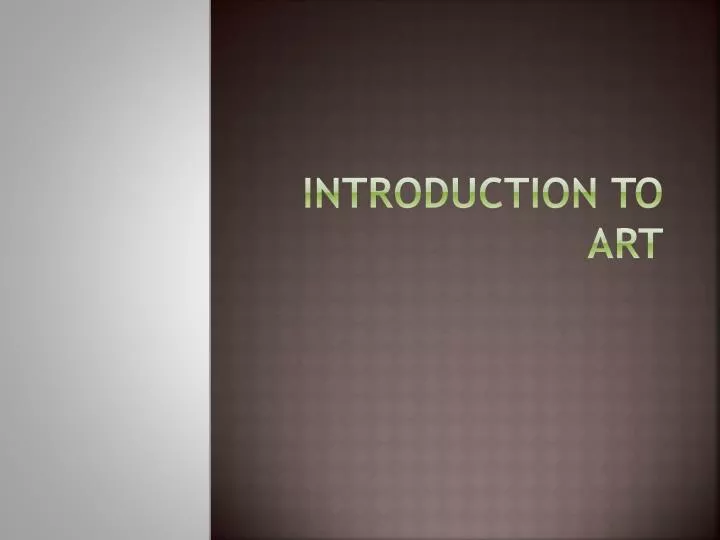 PPT - Introduction to ART PowerPoint Presentation, free download - ID ...