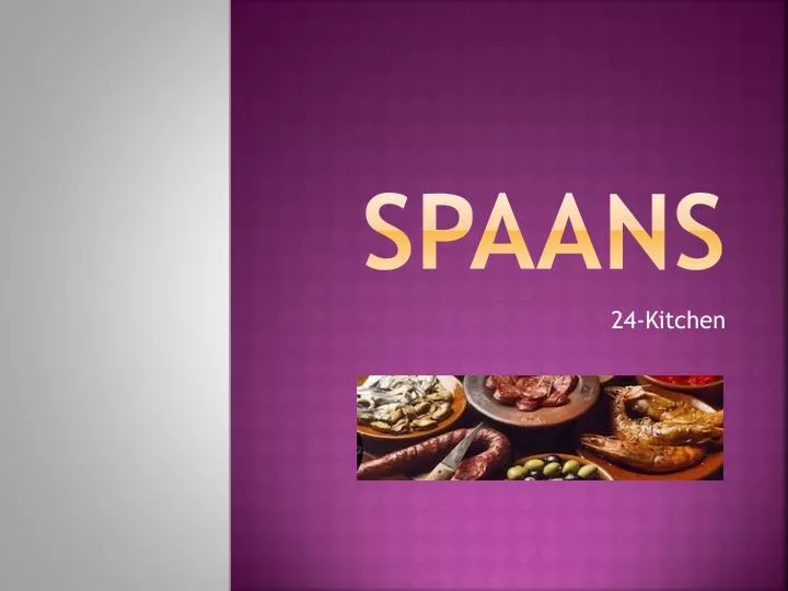 PPT - Spaans PowerPoint Presentation, free download - ID:2042852