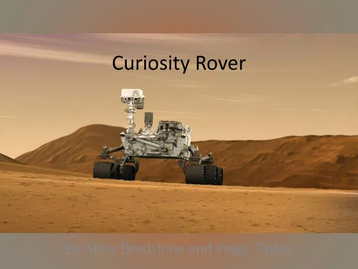 PPT - Curiosity Rover PowerPoint Presentation, free download - ID:2042949