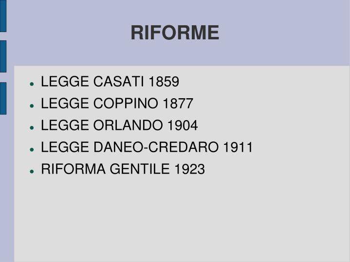 PPT - STORIA DELLA SCUOLA ITALIANA dall'unità d'Italia alla riforma ...
