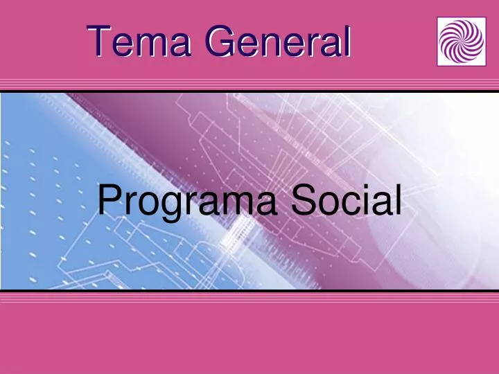 PPT - Tema General PowerPoint Presentation, free download - ID:2044175