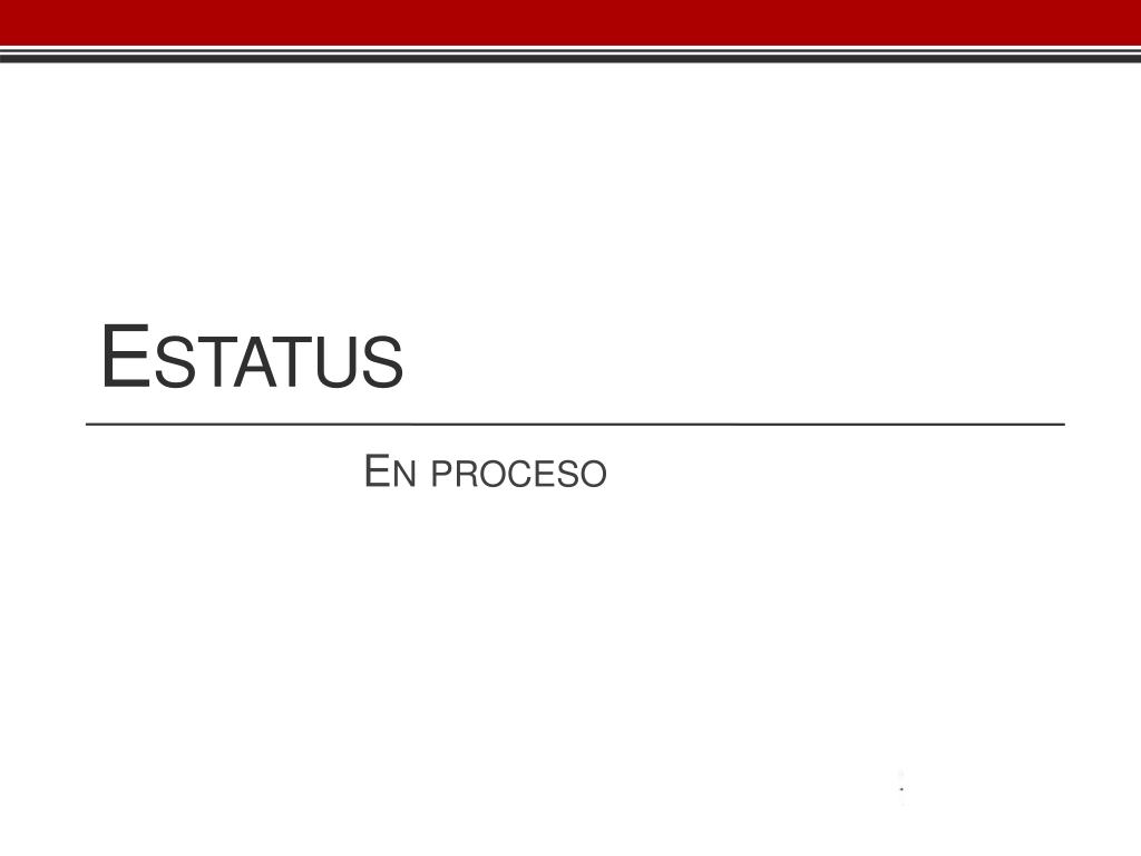 PPT - Estatus de los acuerdos derivados de la Primera Reunión Nacional ...