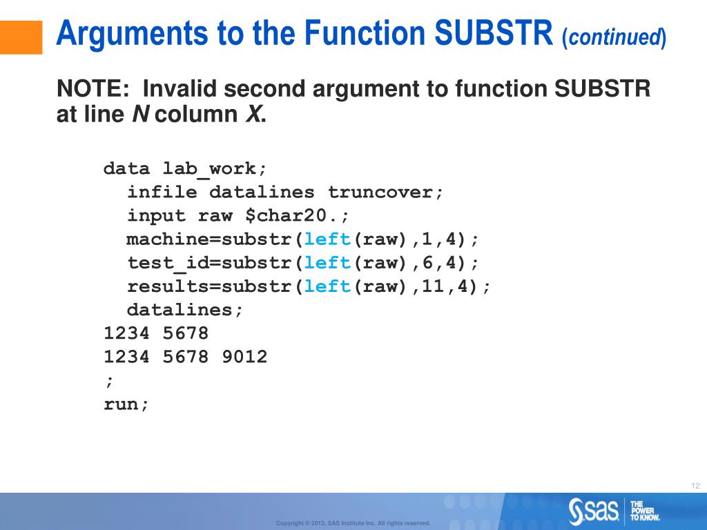 Ppt Why Does Sas ® Say That What Common Data Step And Macro Messages