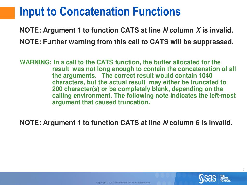 Ppt Why Does Sas ® Say That What Common Data Step And Macro Messages