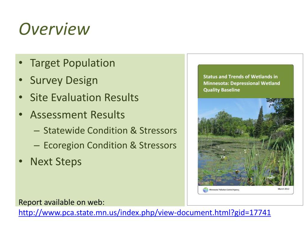 PPT - John Genet 6 th Annual Minnesota Wetlands Conference January 3 0 ...