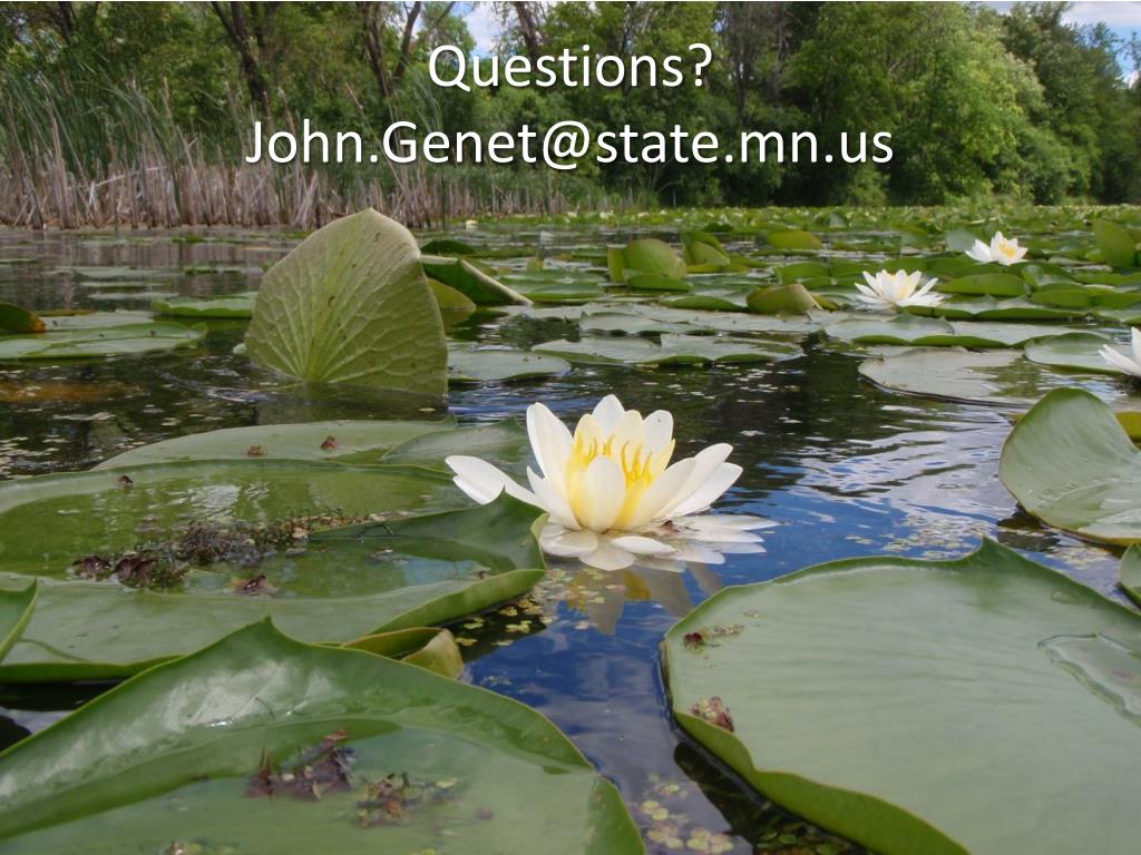 PPT - John Genet 6 th Annual Minnesota Wetlands Conference January 3 0 ...