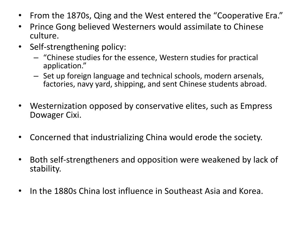 PPT - CHAPTER 24 THE CHALLENGE OF MODERNITY: EAST ASIA, 1750–1900 China ...