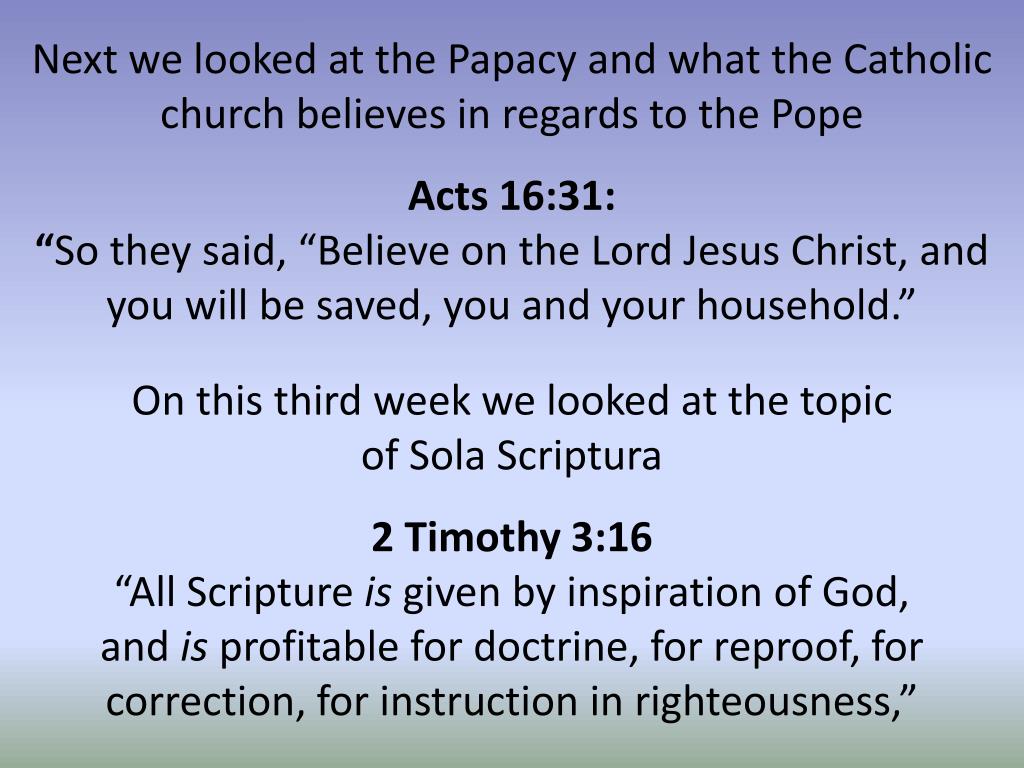 PPT - Session 6 – Purgatory & Other Catholic Teachings PowerPoint ...