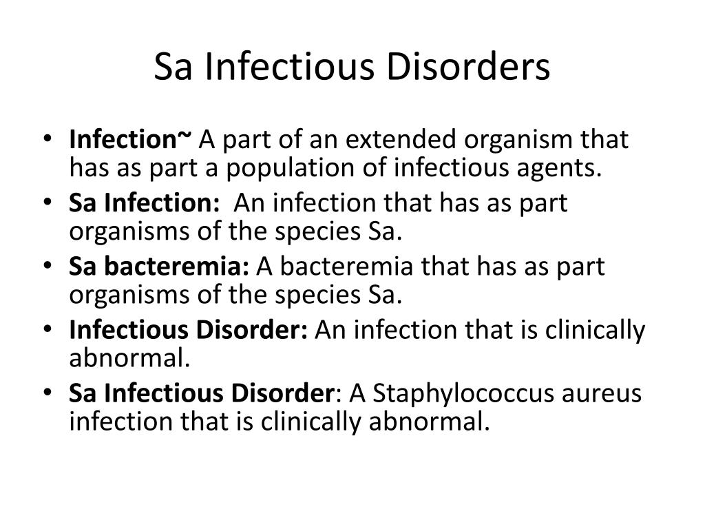 PPT - IDO-Staph: An IDO Extension for Staph aureus Infectious Disease ...