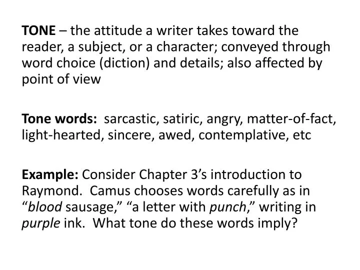 PPT - LYRICISM: in prose, a poetic, melodic quality that leaves the ...