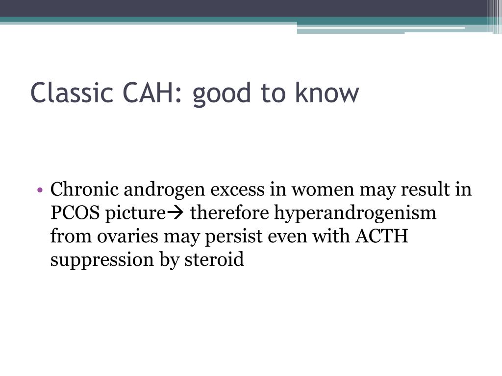 PPT - Congenital Adrenal Hyperplasia in Adults PowerPoint Presentation ...