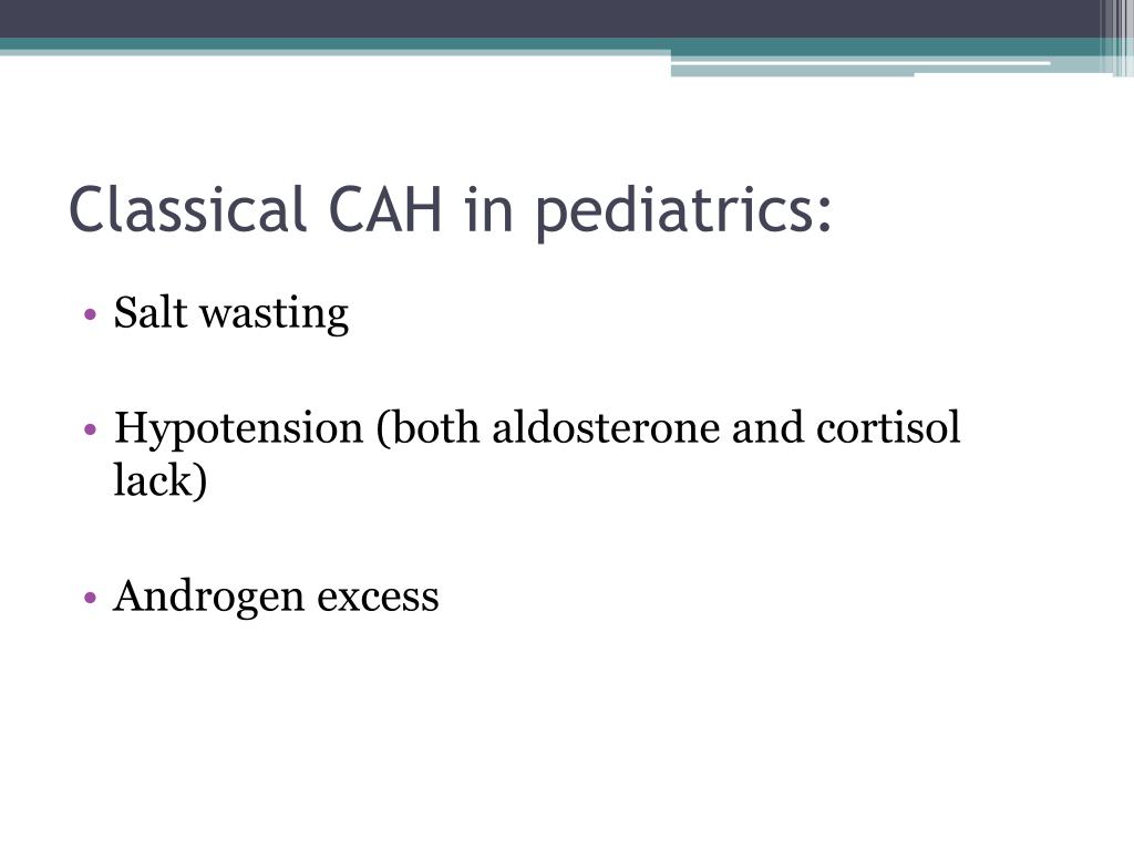 PPT - Congenital Adrenal Hyperplasia in Adults PowerPoint Presentation ...