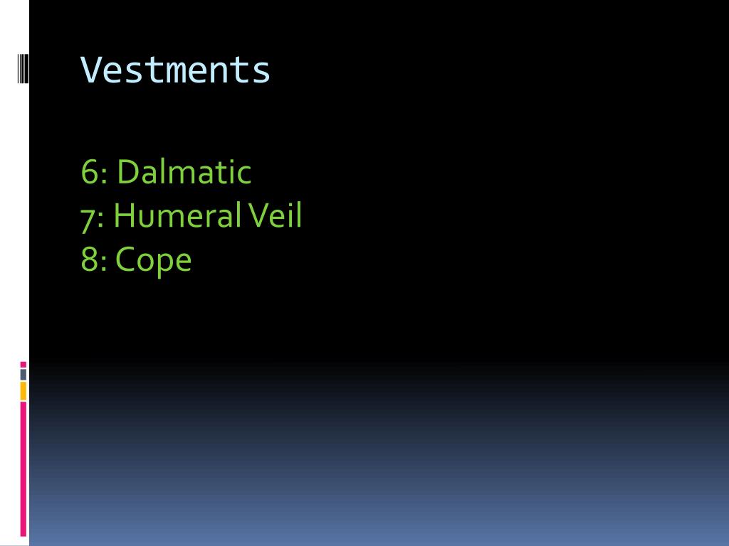 PPT - Sacred Vessels and Vestments! PowerPoint Presentation, free ...