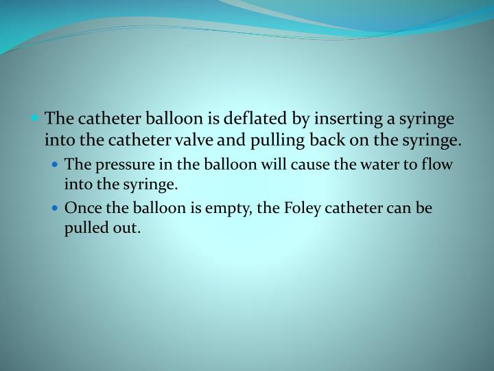 PPT - Foley catheter PowerPoint Presentation - ID:2047161