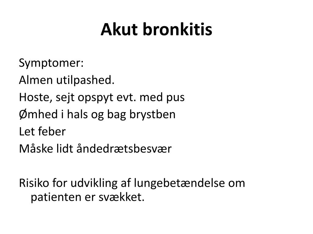PPT - Respirationsorganernes sygdomme PowerPoint Presentation, free ...
