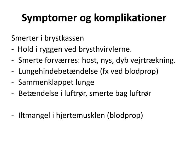PPT - Respirationsorganernes sygdomme PowerPoint Presentation - ID:2047257