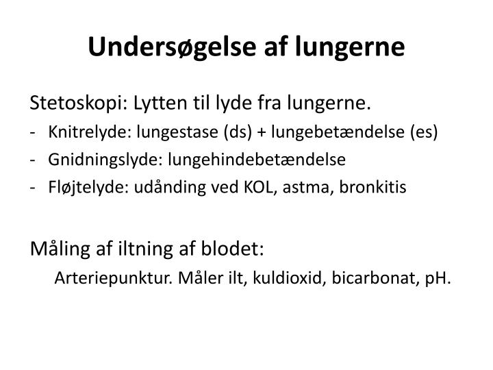 PPT - Respirationsorganernes sygdomme PowerPoint Presentation - ID:2047257