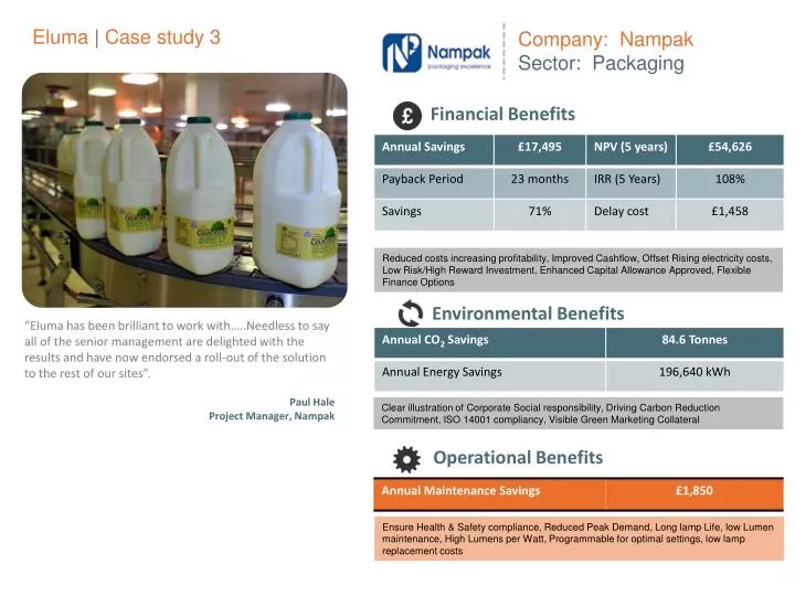 PPT - Company: Nampak Sector: Packaging PowerPoint Presentation, free ...
