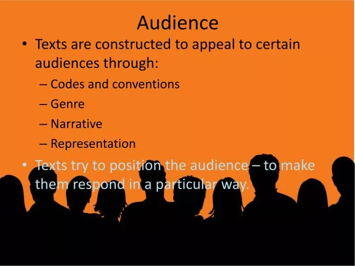 PPT - Audience PowerPoint Presentation, free download - ID:2047361