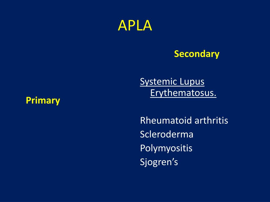PPT - Anti- phospholipid Antibody Syndrome PowerPoint Presentation ...