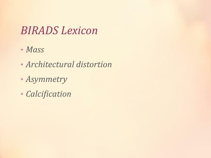 PPT - BI-RADS PowerPoint Presentation - ID:2047877