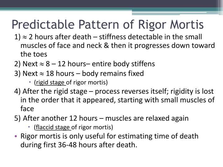 PPT - Time of Death, Decomposition, and Forensic Entomology PowerPoint ...