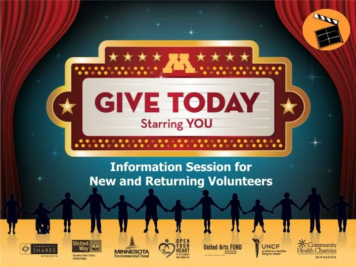 PPT - Information Session for New and Returning Volunteers PowerPoint ...