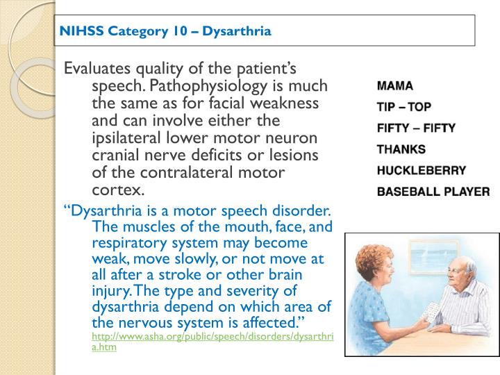 PPT - NIH Stroke Scale Assessment of the Acute Stroke Patient ...