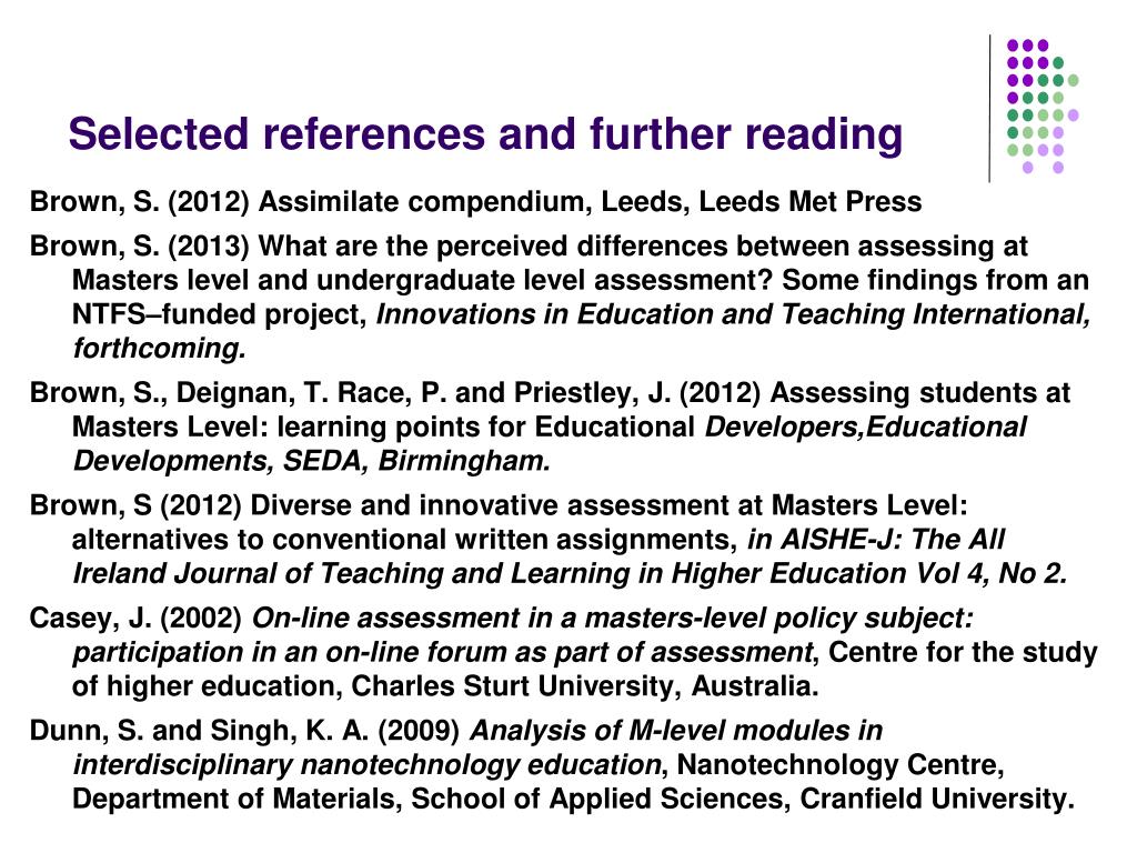 PPT - Enhancing the learning experience of Postgraduate students ...