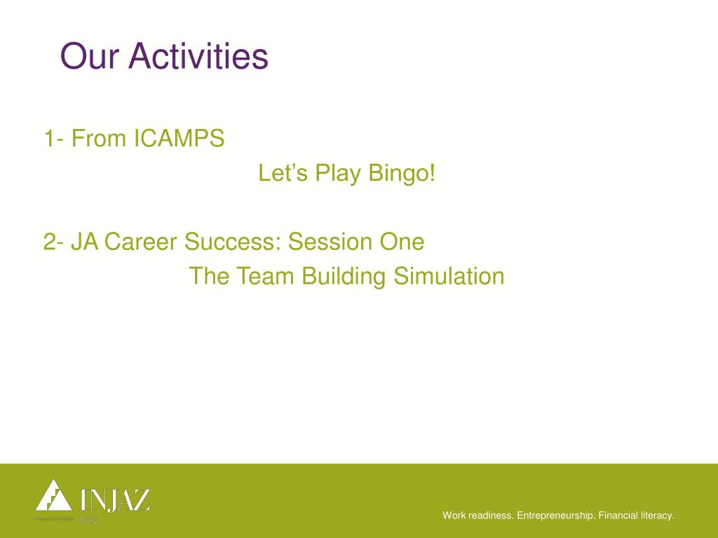 PPT - Empowering young people to own their economic success. PowerPoint ...