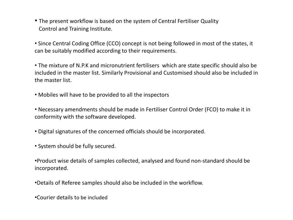 PPT - Fertilizer Quality Control Application PowerPoint Presentation ... PPT - Fertilizer Quality Control Application PowerPoint Presentation ...