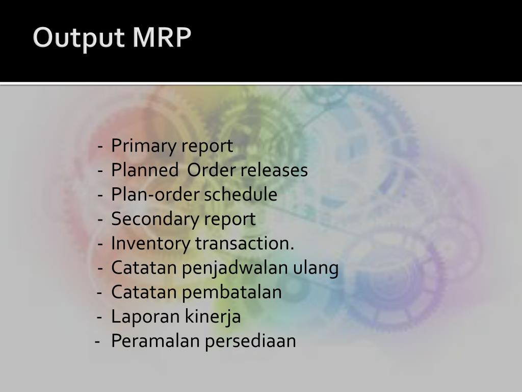 PPT - Perencanaan dan Pengendalian Produksi PowerPoint Presentation ...