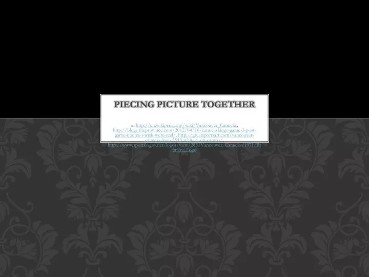PPT - Piecing picture together PowerPoint Presentation, free download ...