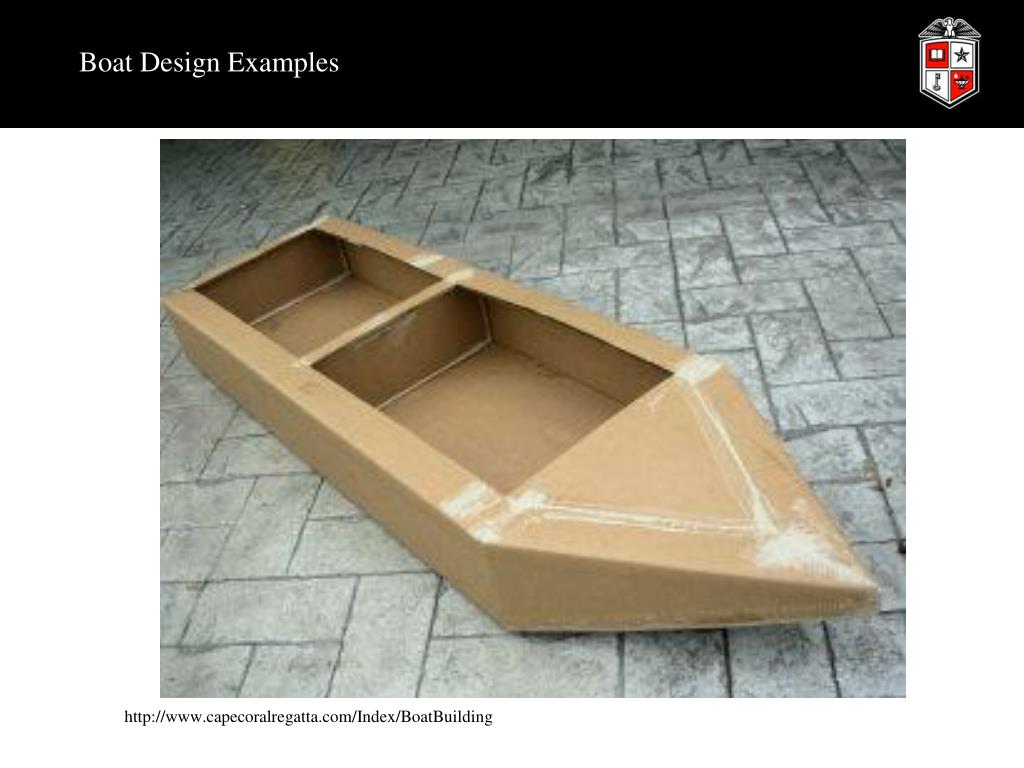 Cardboard Boat Designs Plans