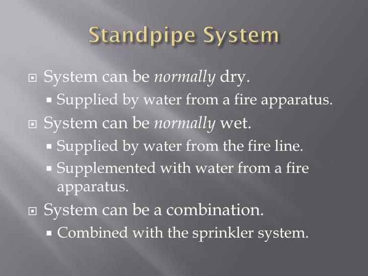 PPT - Fire protection systems PowerPoint Presentation - ID:2050995