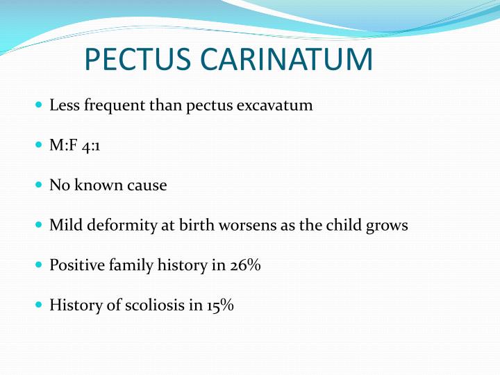 PPT - CHEST WALL DEFORMITIES PowerPoint Presentation - ID:2051060