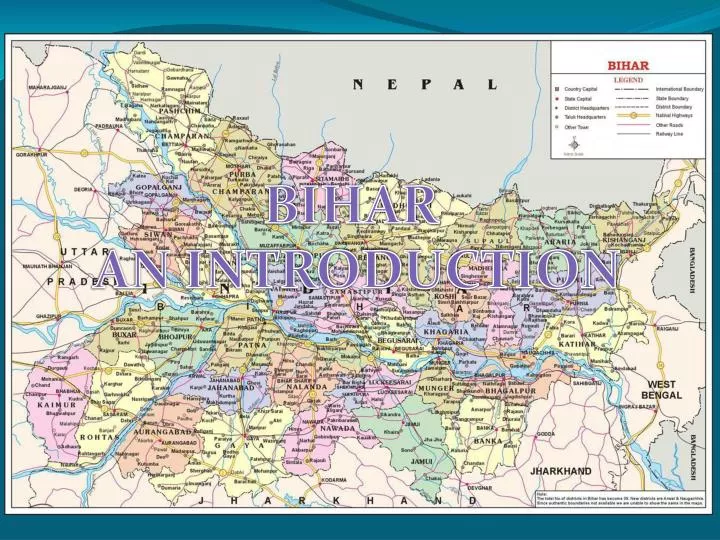 PPT - BIHAR AN INTRODUCTION PowerPoint Presentation, free download - ID ...
