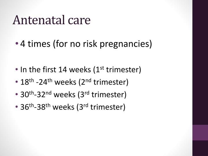PPT - Antenatal & Postnatal Care and How It Is Delivered PowerPoint ...
