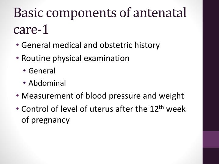 PPT - Antenatal & Postnatal Care and How It Is Delivered PowerPoint ...