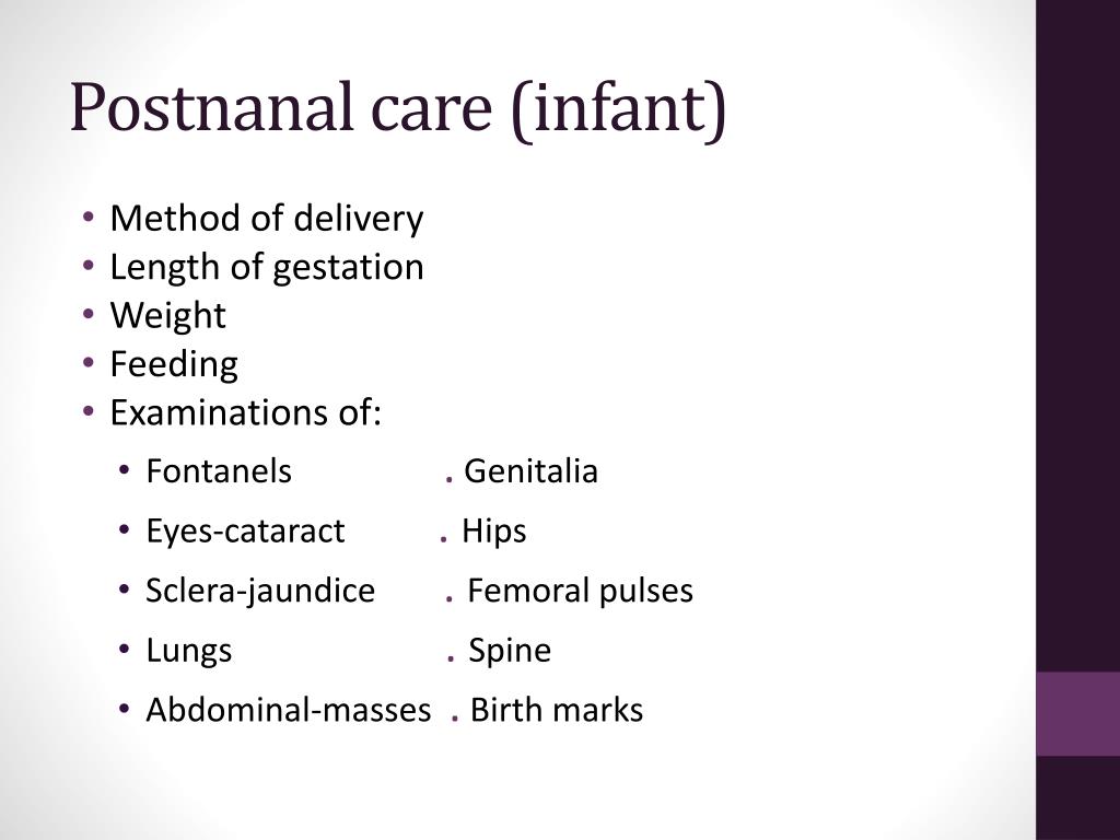 PPT - Antenatal & Postnatal Care and How It Is Delivered PowerPoint ...
