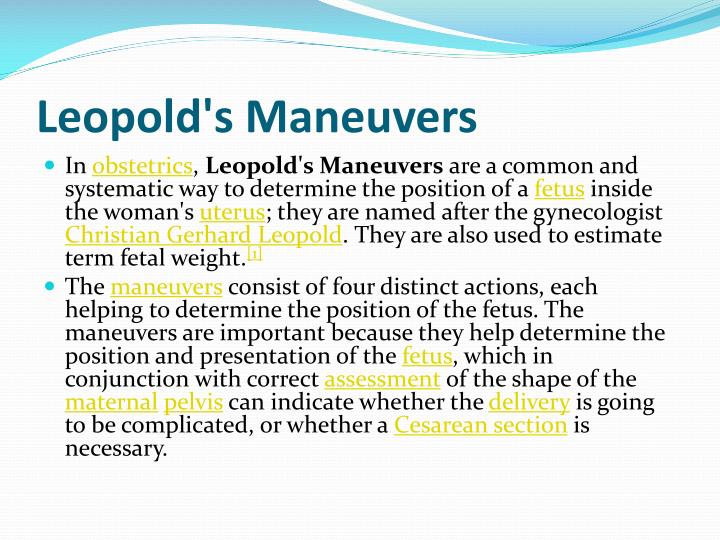 PPT - Maneuvers PowerPoint Presentation - ID:2051939