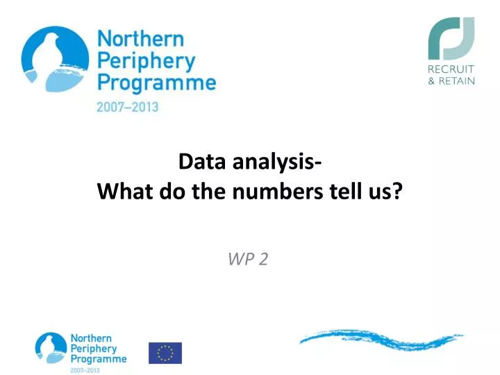 PPT - Data analysis- What do the numbers tell us? PowerPoint ...