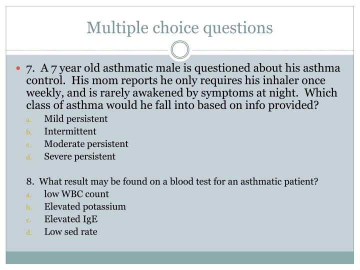 PPT - Asthma PowerPoint Presentation - ID:2052046