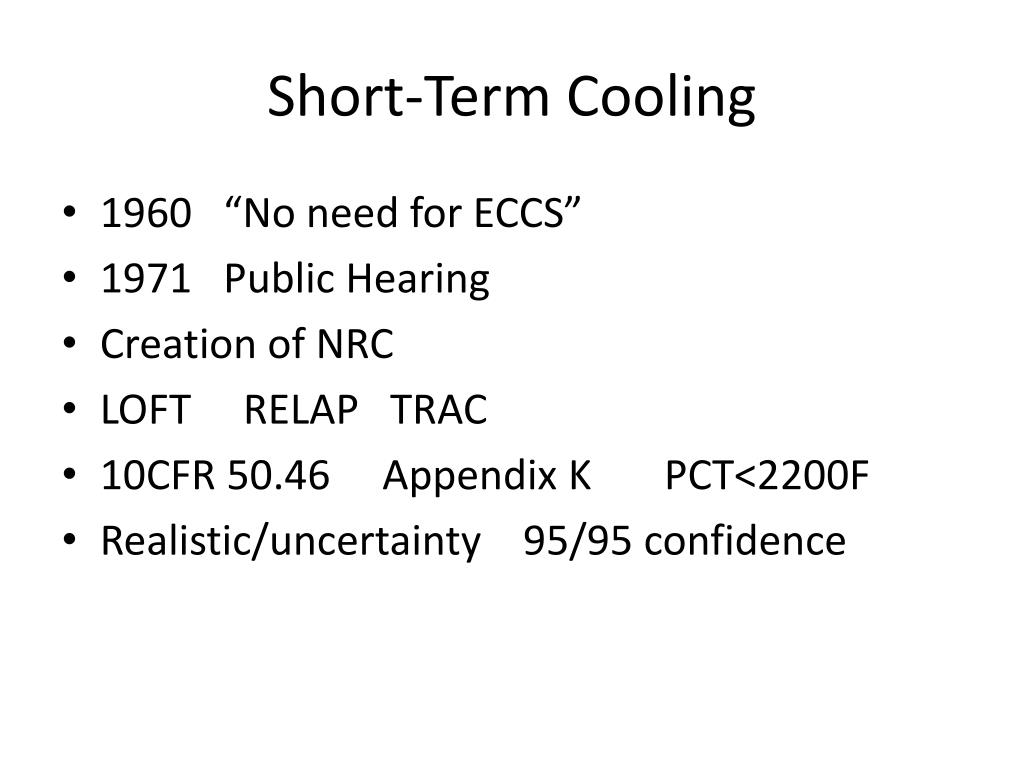 PPT - Debris Effects in Long-Term Post-LOCA PWR Cooling PowerPoint ...