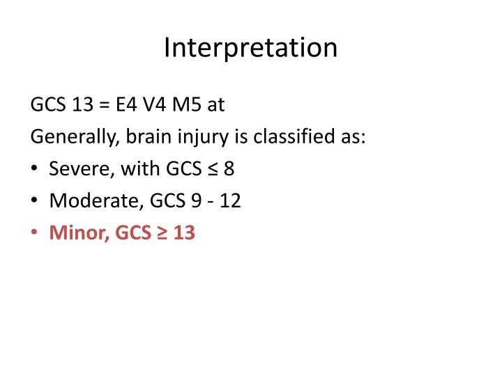 PPT - Glasgow Coma Scale PowerPoint Presentation - ID:2052084
