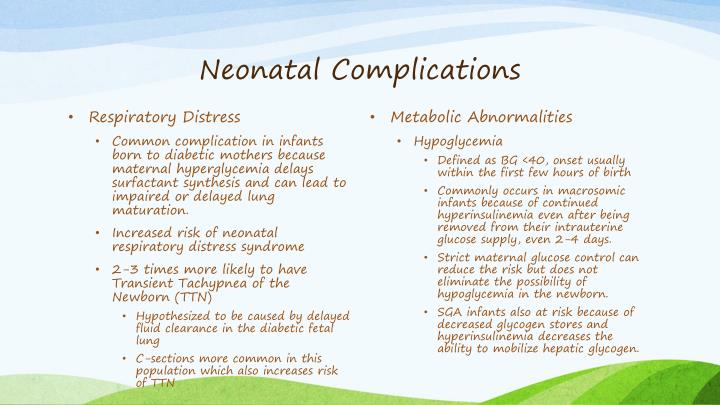 PPT - Infant of a Diabetic Mother PowerPoint Presentation - ID:2052211